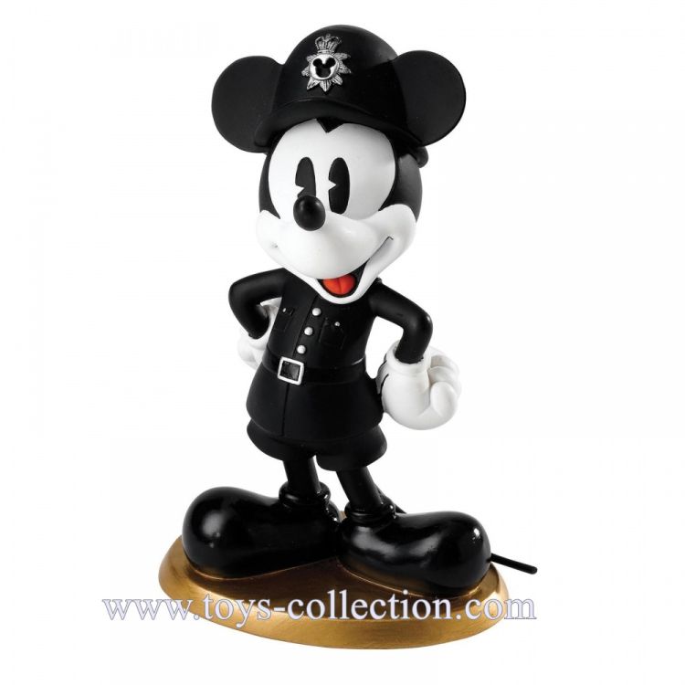 Mickey Policeman Figurine Disney Enchanting Résine