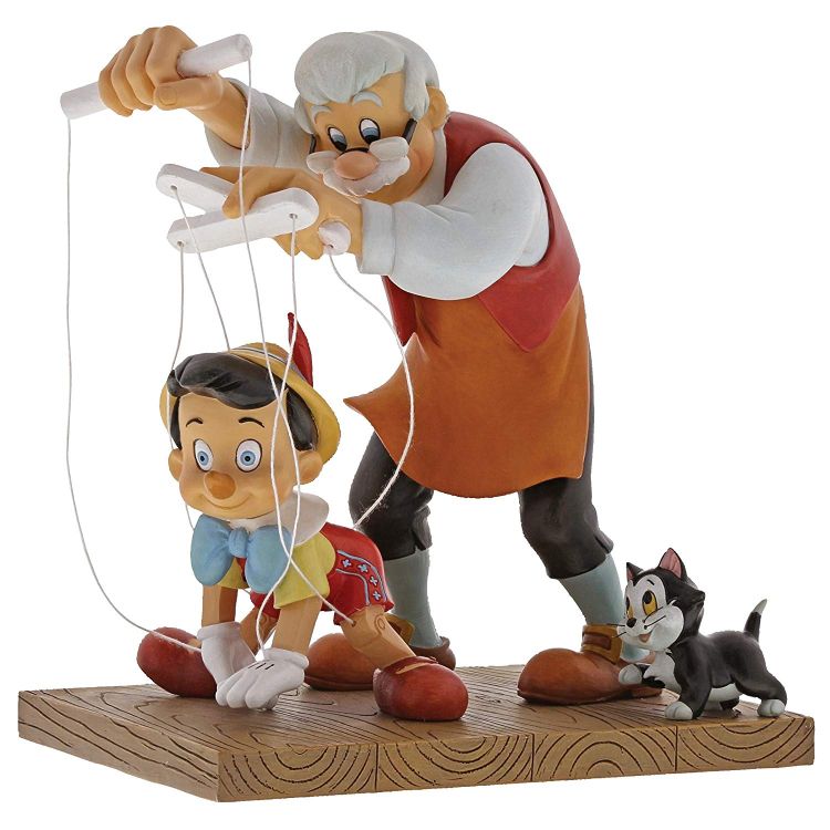 Pinocchio la marionnette de Gepetto Figurine Disney Enchanting résine